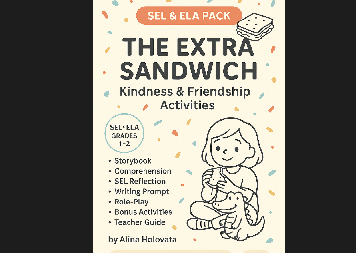 Kindness & Inclusion SEL Story + Activities | The Extra Sandwich ...