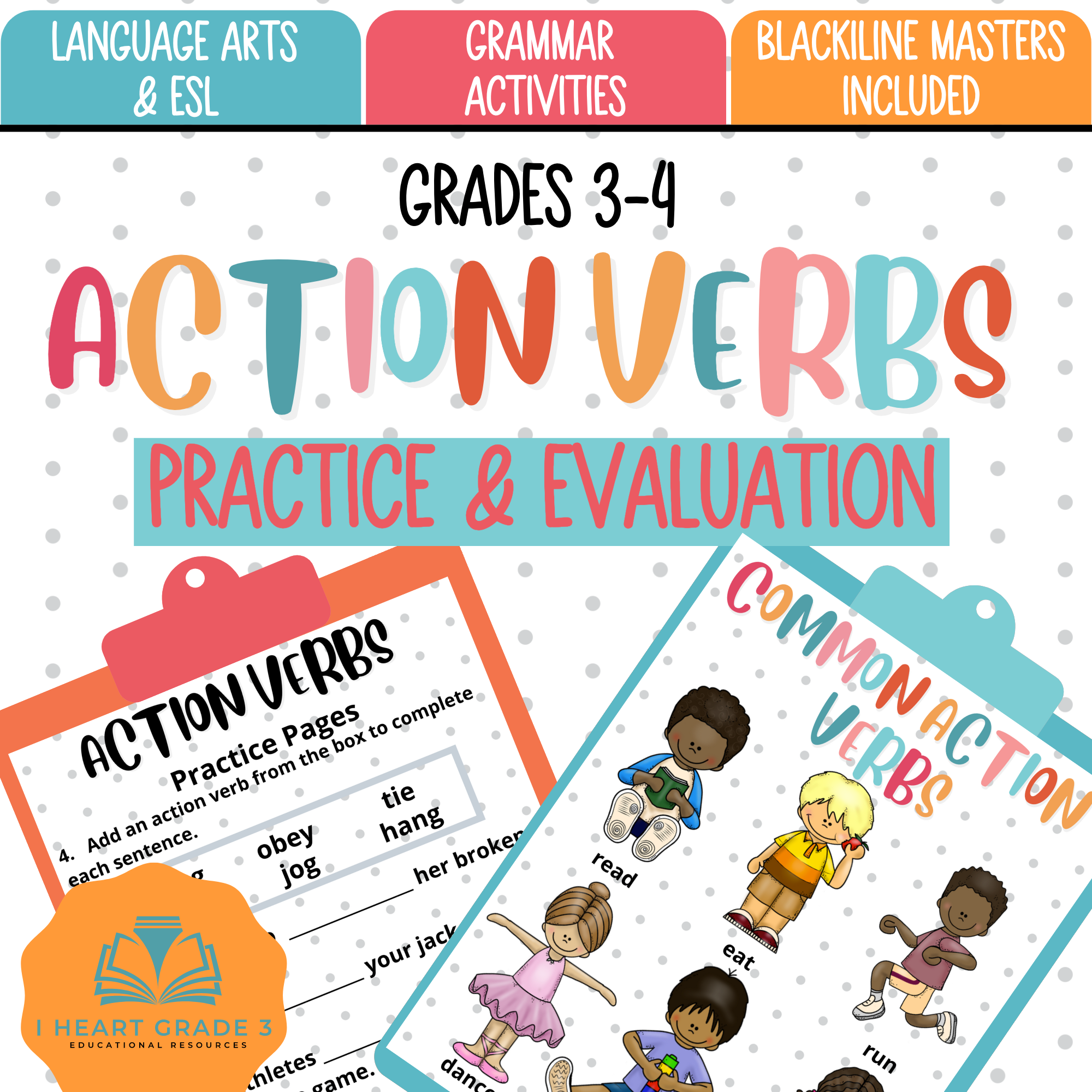 Action Words - TeachersTrading.com