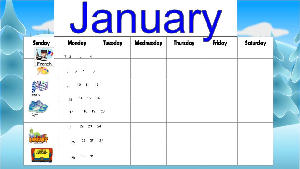 Easy Drag and Drop Monthly Calendars - TeachersTrading.com