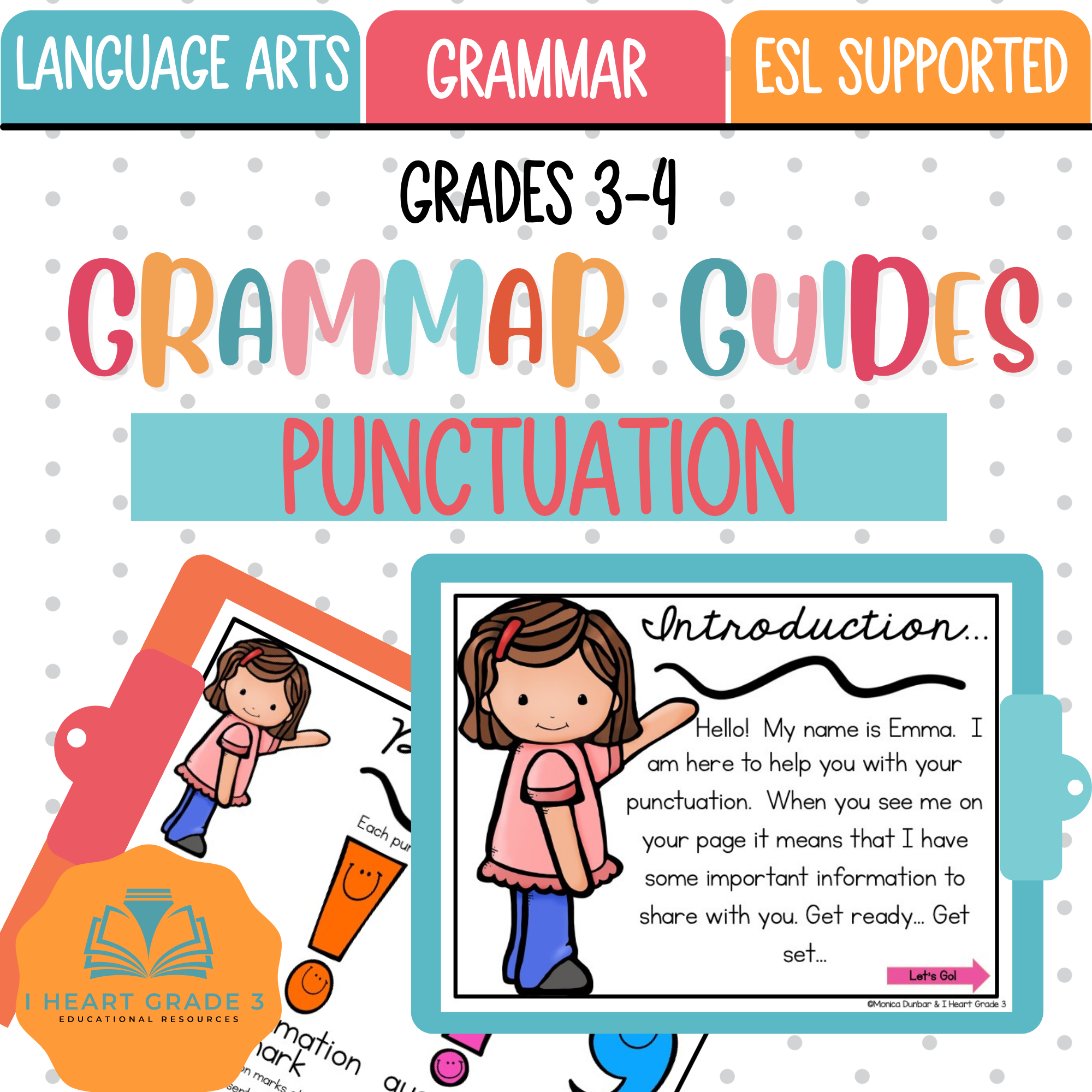 Grammar Guides: Punctuation - TeachersTrading.com