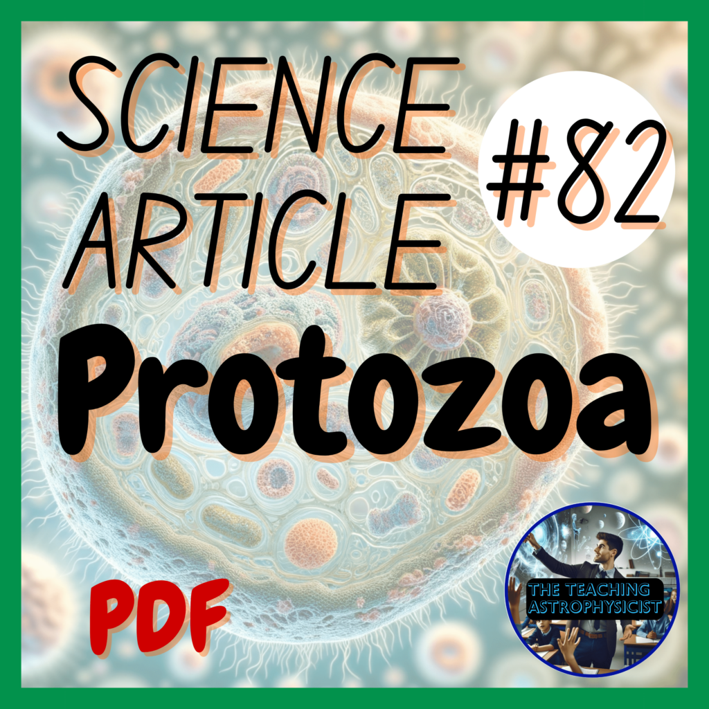 Protozoa | Science Article #82 | Biology | Life Science Reading ...