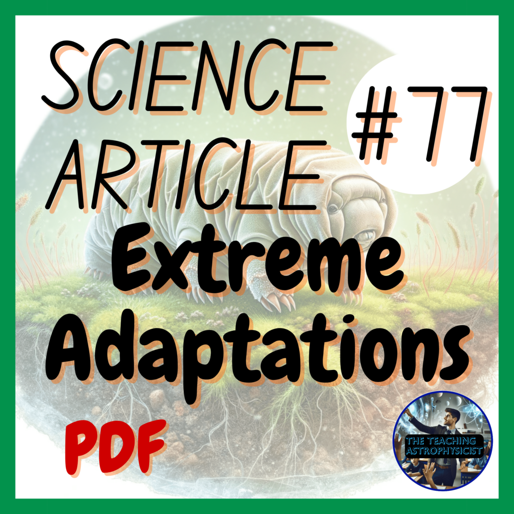 Extreme Adaptations | Science Article #77 | Biology | Life Science ...