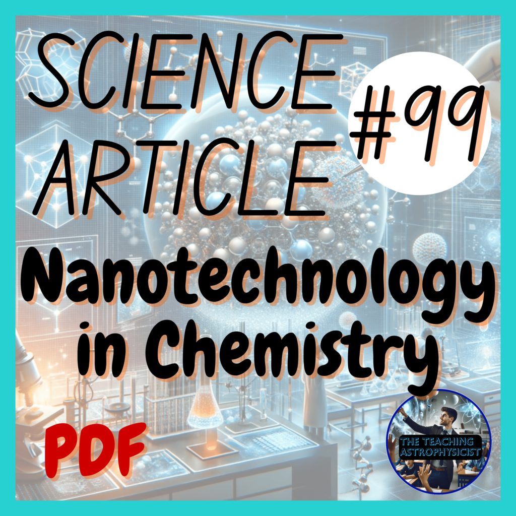 Nanotechnology in Chemistry | Science Article #99 | Chemistry Reading ...