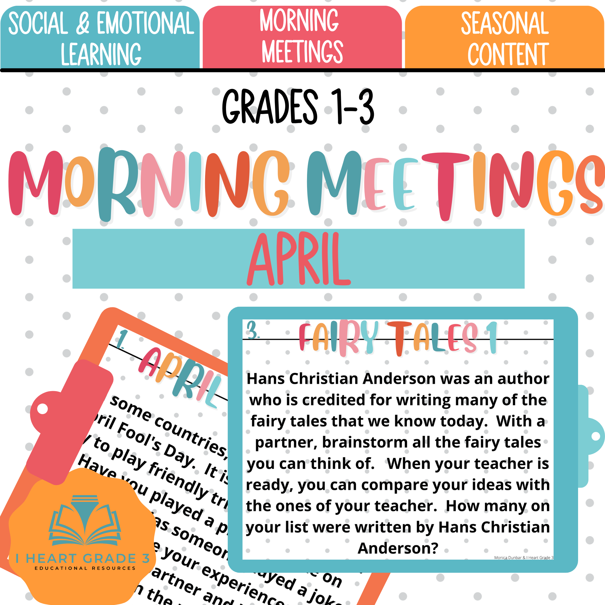 April Morning Meetings - TeachersTrading.com