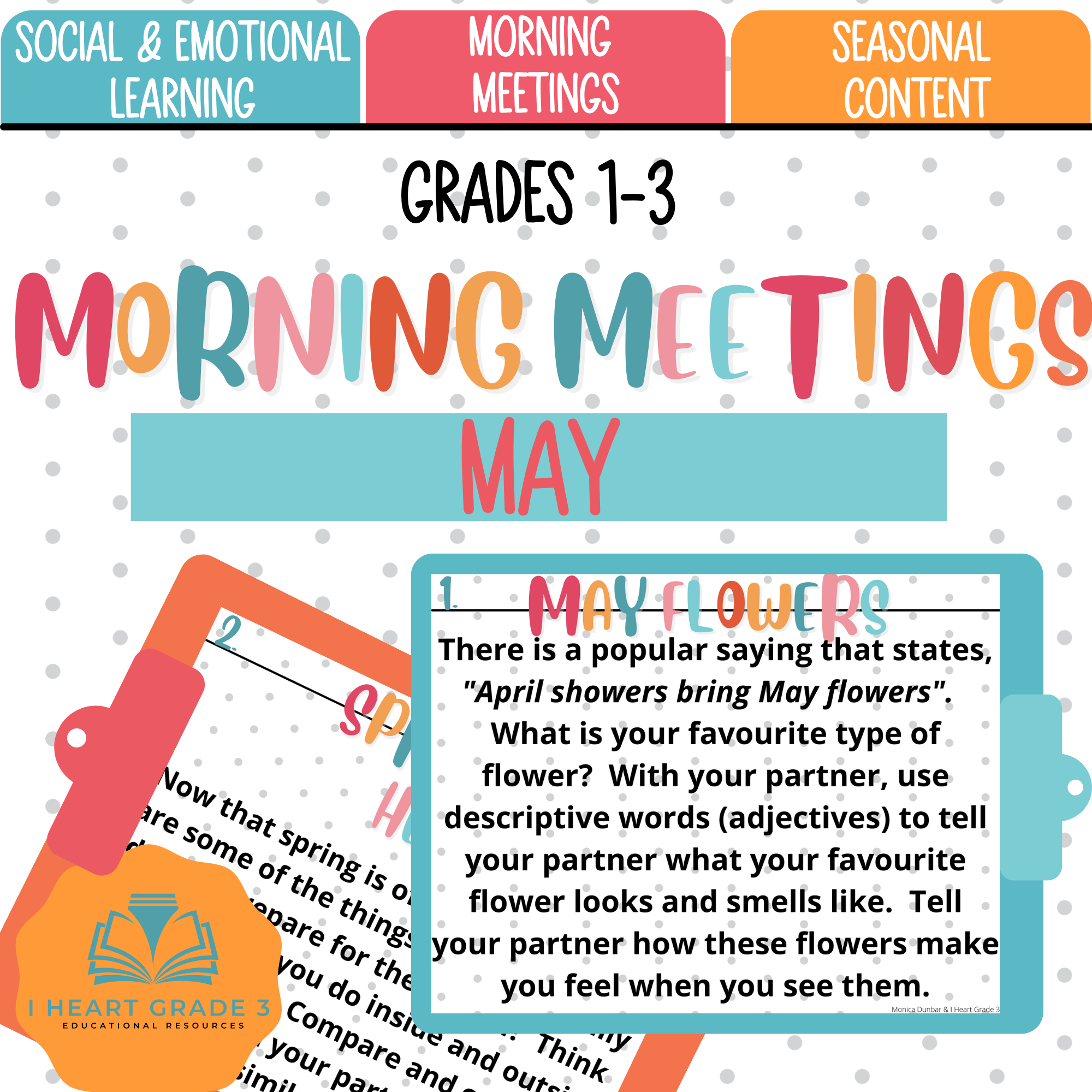 May Morning Meetings - TeachersTrading.com