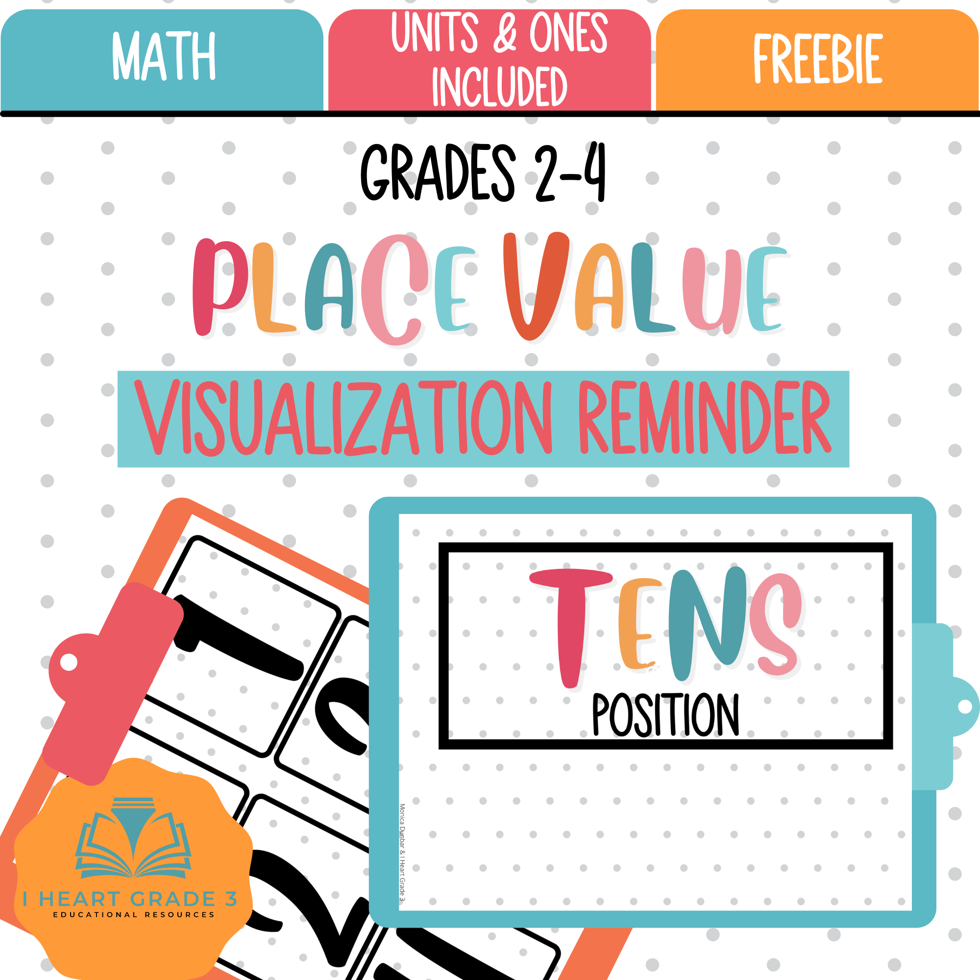 Place Value Visual Reminders - TeachersTrading.com