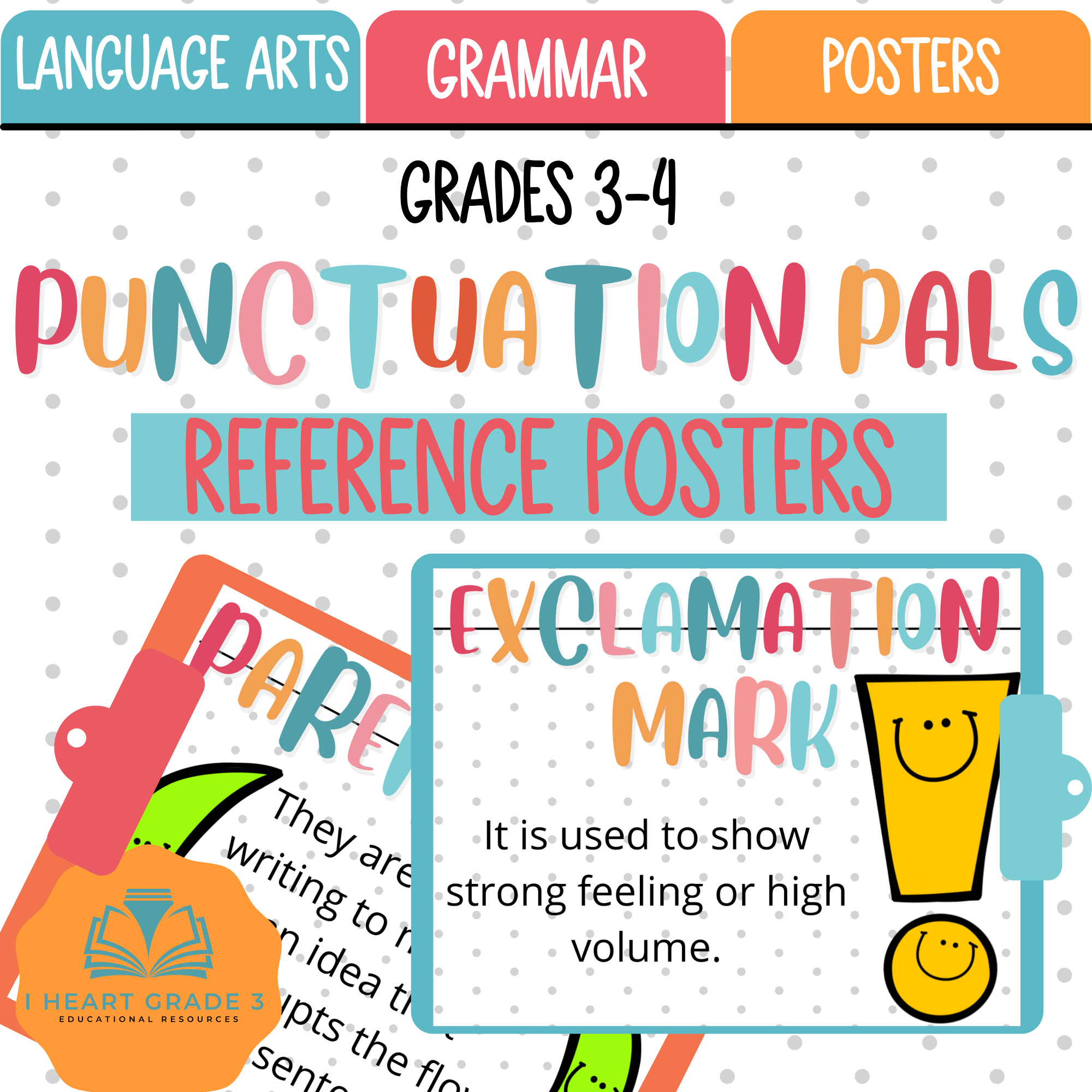 Punctuation Pals - TeachersTrading.com
