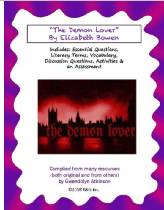 "The Demon Lover" Study Guide / Lesson Plans / Activity Stations ...