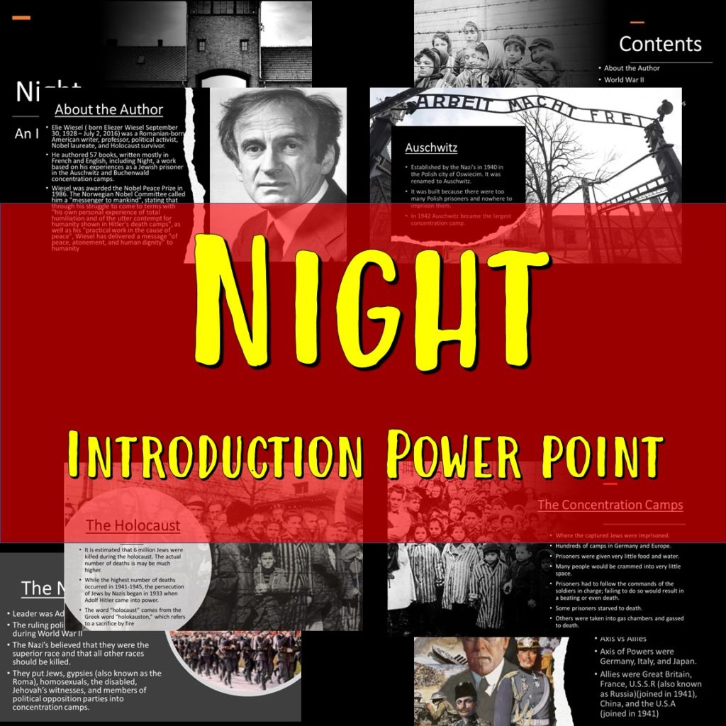 Night Introduction Power Point - TeachersTrading.com