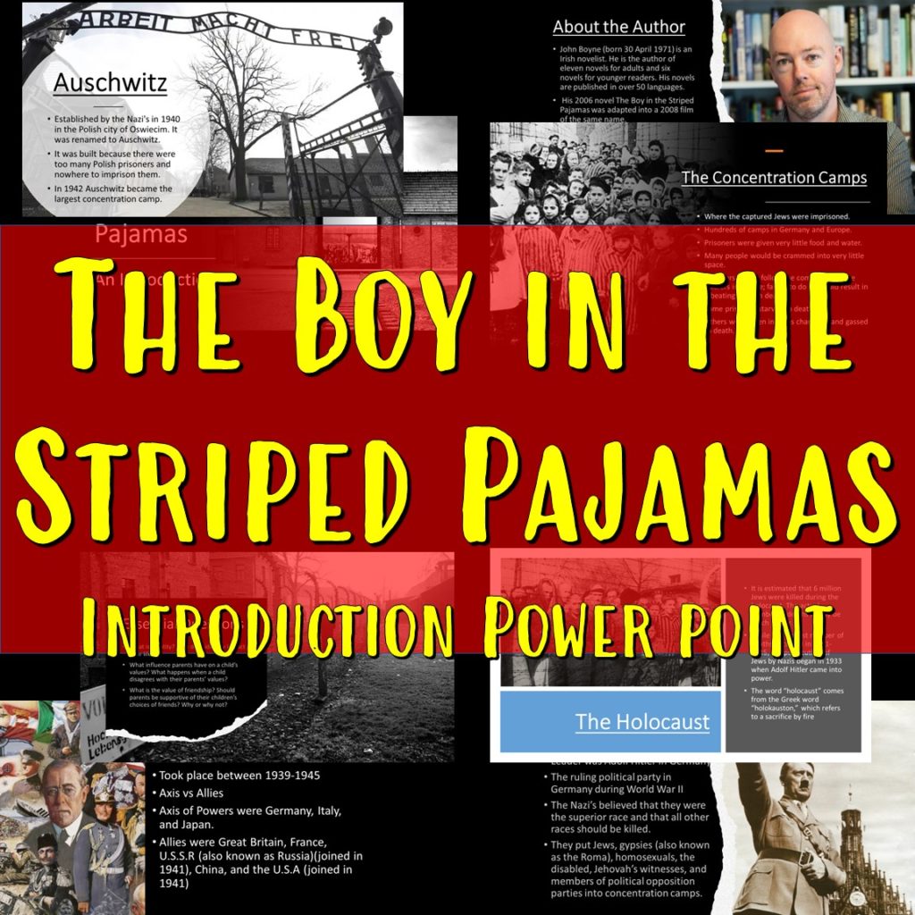 The Boy in the Striped Pajamas Introduction Power Point ...