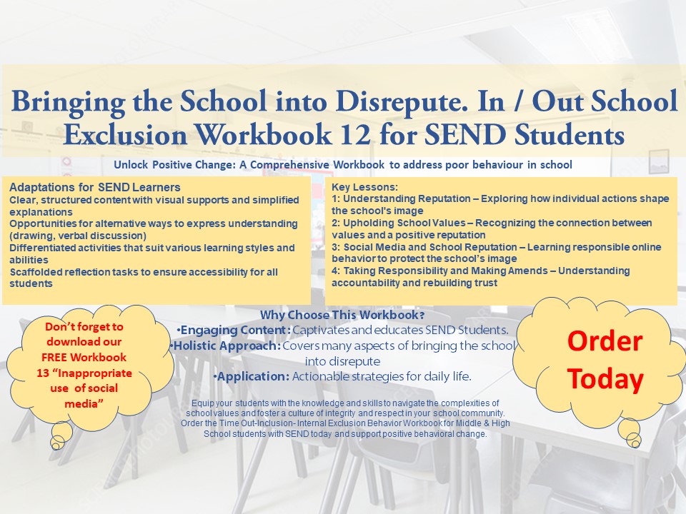 In / Out School Suspension Workbook12.Bringing the School into ...