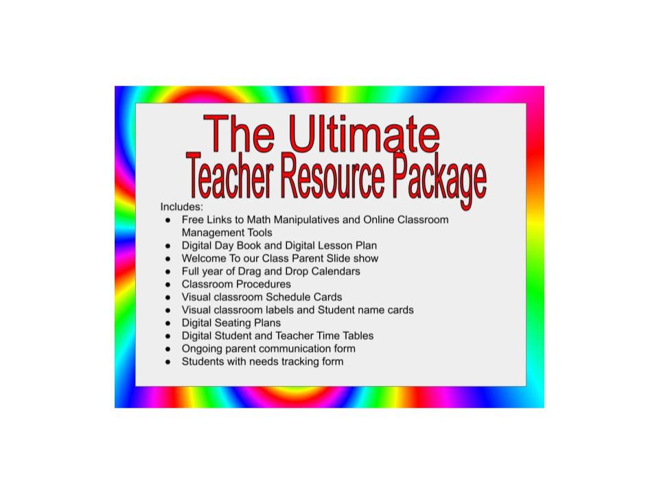 The Ultimate Teacher Resource Package - TeachersTrading.com