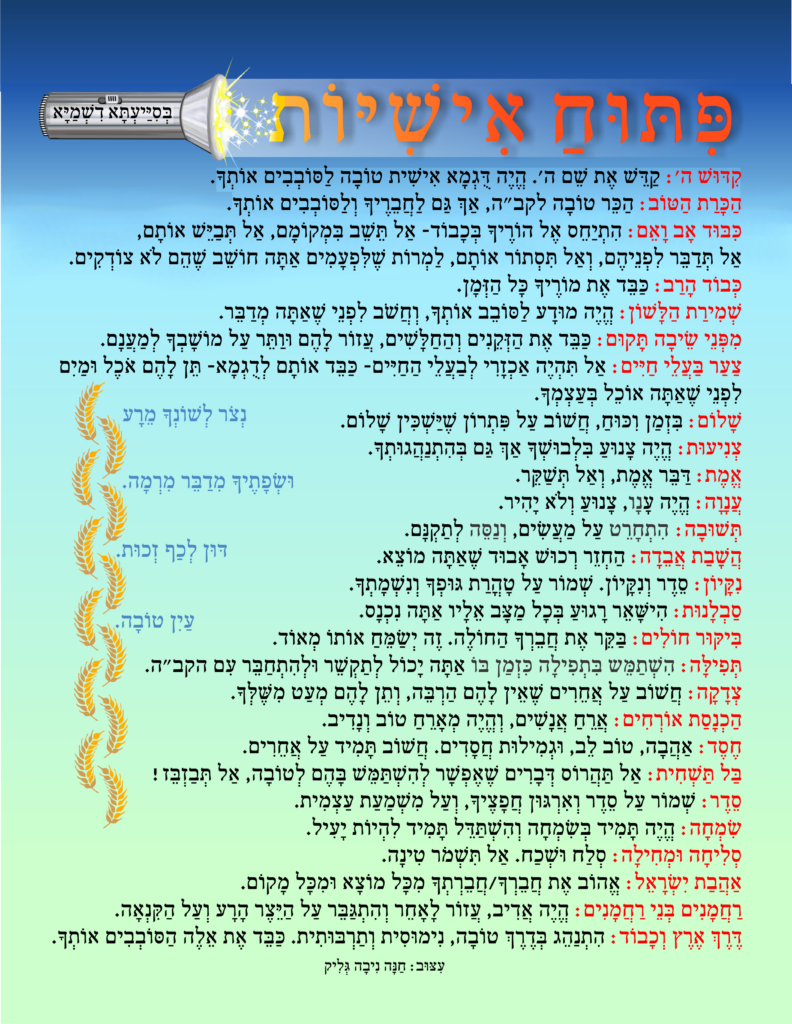 Hebrew class poster - TeachersTrading.com
