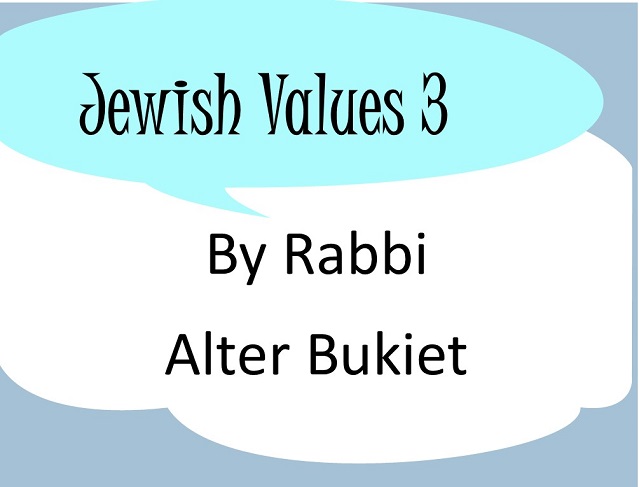 Jewish Values 3 - TeachersTrading.com