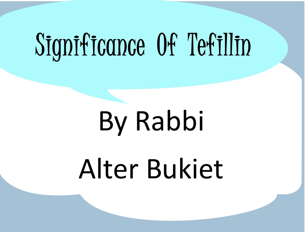 Significance Of Tefillin - TeachersTrading.com