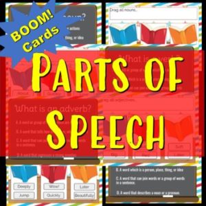Grammar Challenge - Parts of Speech - TeachersTrading.com